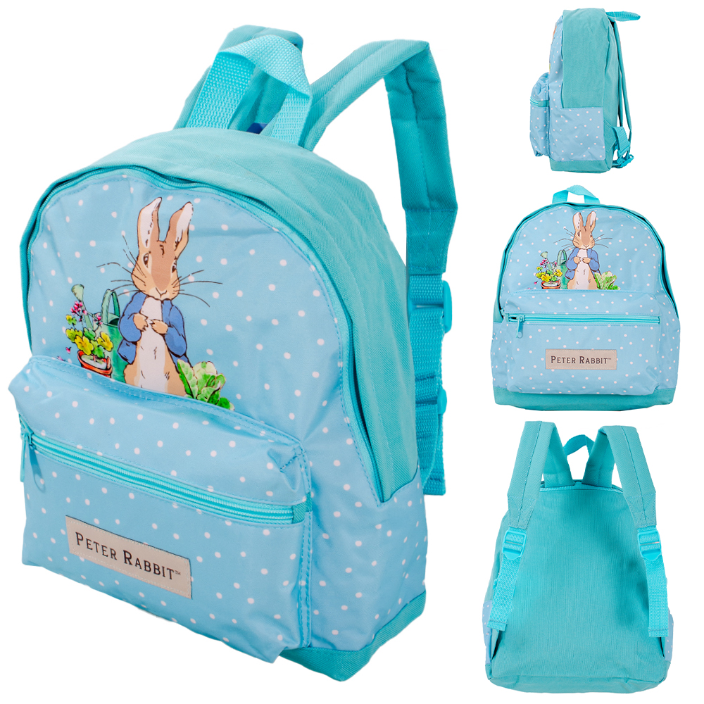 03325 PETER RABBIT LIGHT BLUE KIDS DELUXE BACKPACK [03325 PETER RABBIT ...