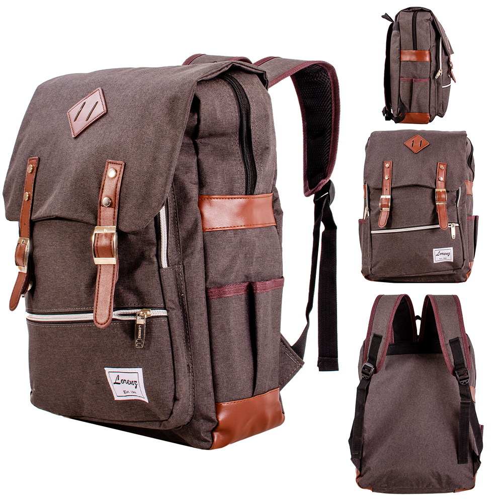 2595 CHOCOLATE BACKPACK WITH 16'' LAPTOP SLEEVE [2595 CHOCOLATE ...