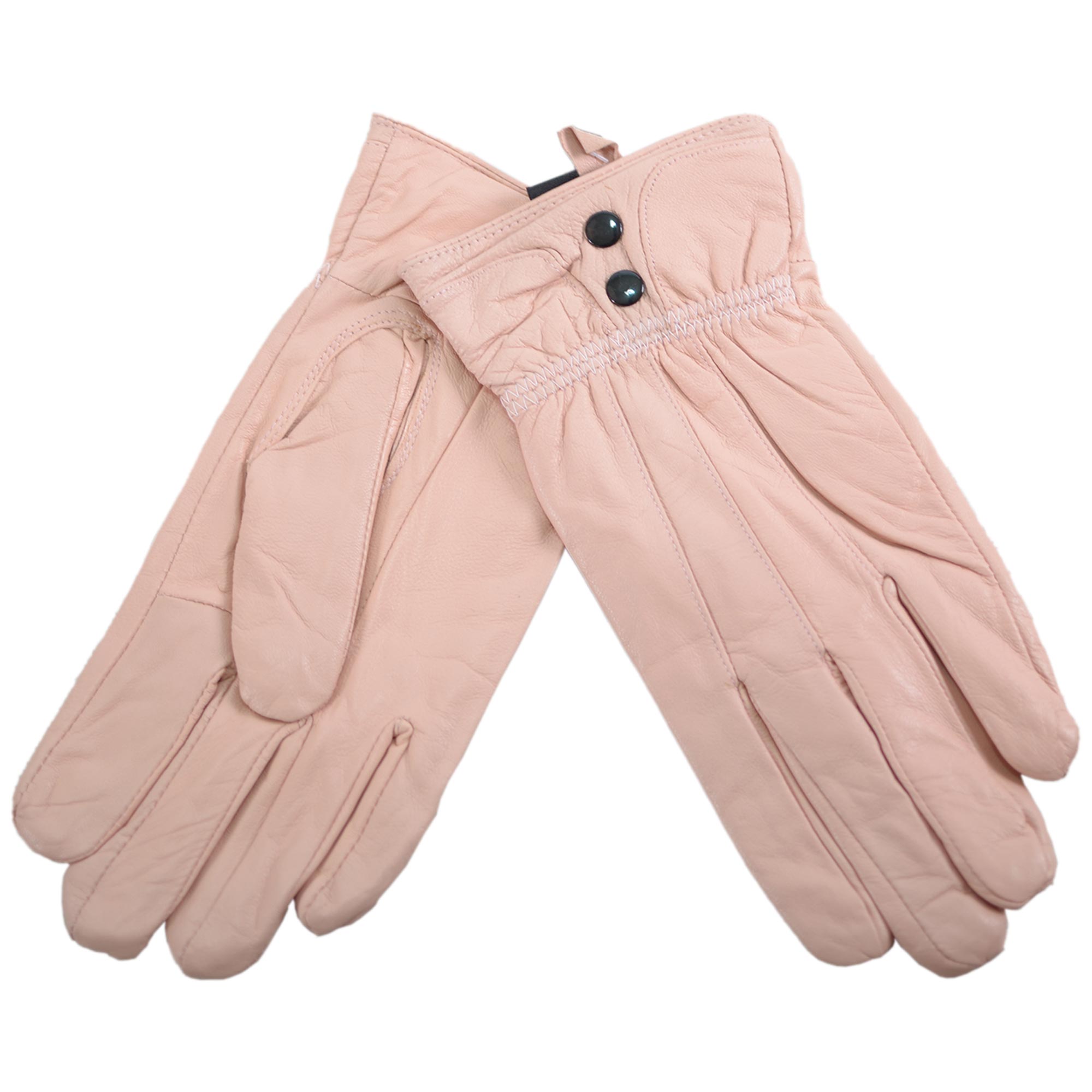 LG-004 PINK LEATHER GLOVES MEDIUM [LG-004 PINK LEATHER GLOVES MEDIU ...